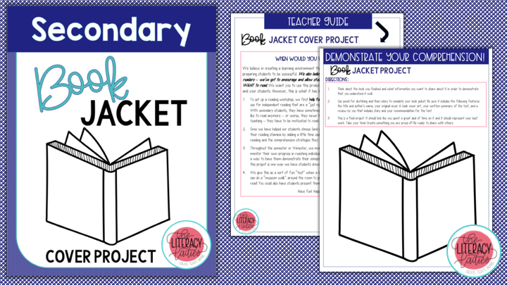 Book Jacket Project — The Literacy Lady