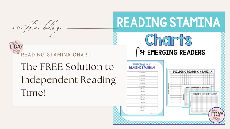 Reading Stamina Chart: Reading Time Solution — The Literacy Lady