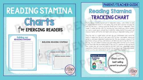 Reading Stamina Chart — The Literacy Lady