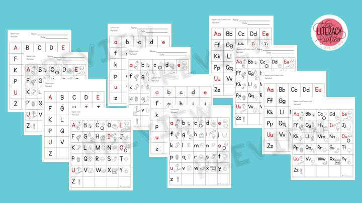 ABC Printable Chart — The Literacy Lady