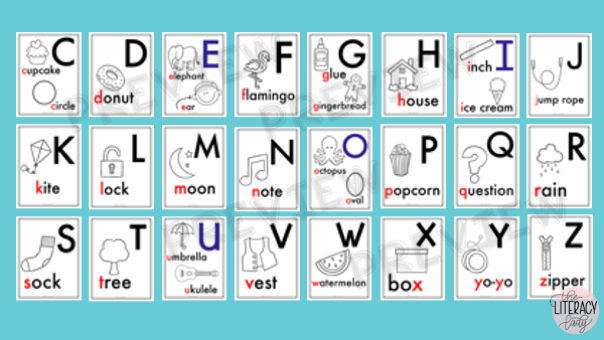 Letter Posters — The Literacy Lady