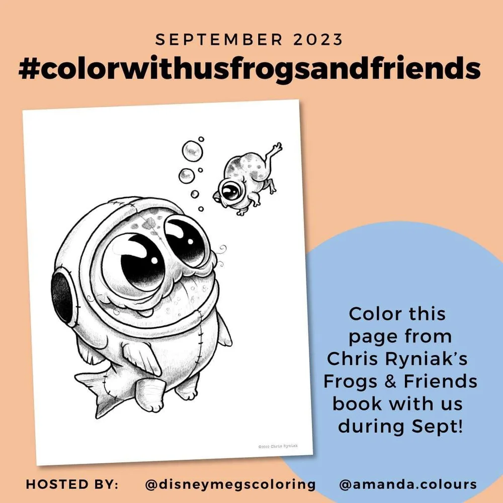 COLOR ALONG — Disney Megs Coloring