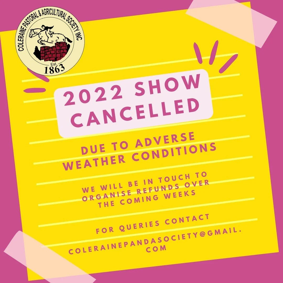 %Coleraine P&A Society - Coleraine Show