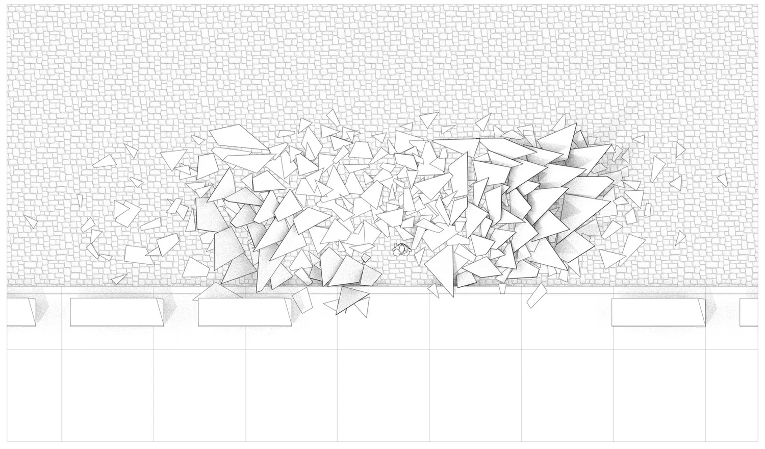 Shattered Ceiling — Gray Matters | Merica May Jensen | architecture l ...