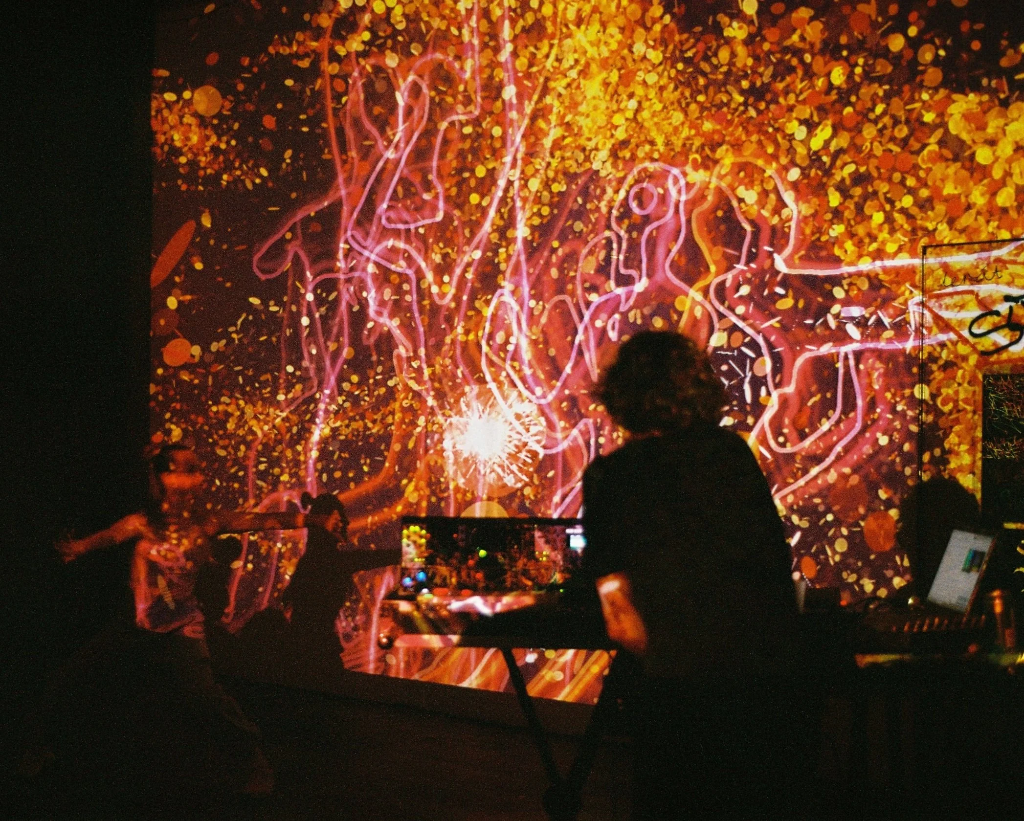 abstract human radio