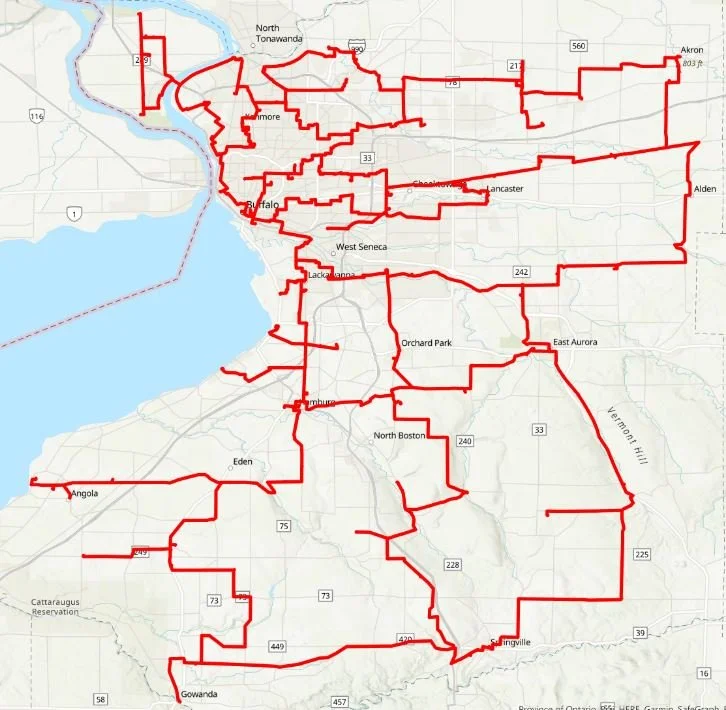 ErieNet Middle Mile Dark Fiber Network
