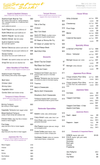Menu — Seafront Sushi