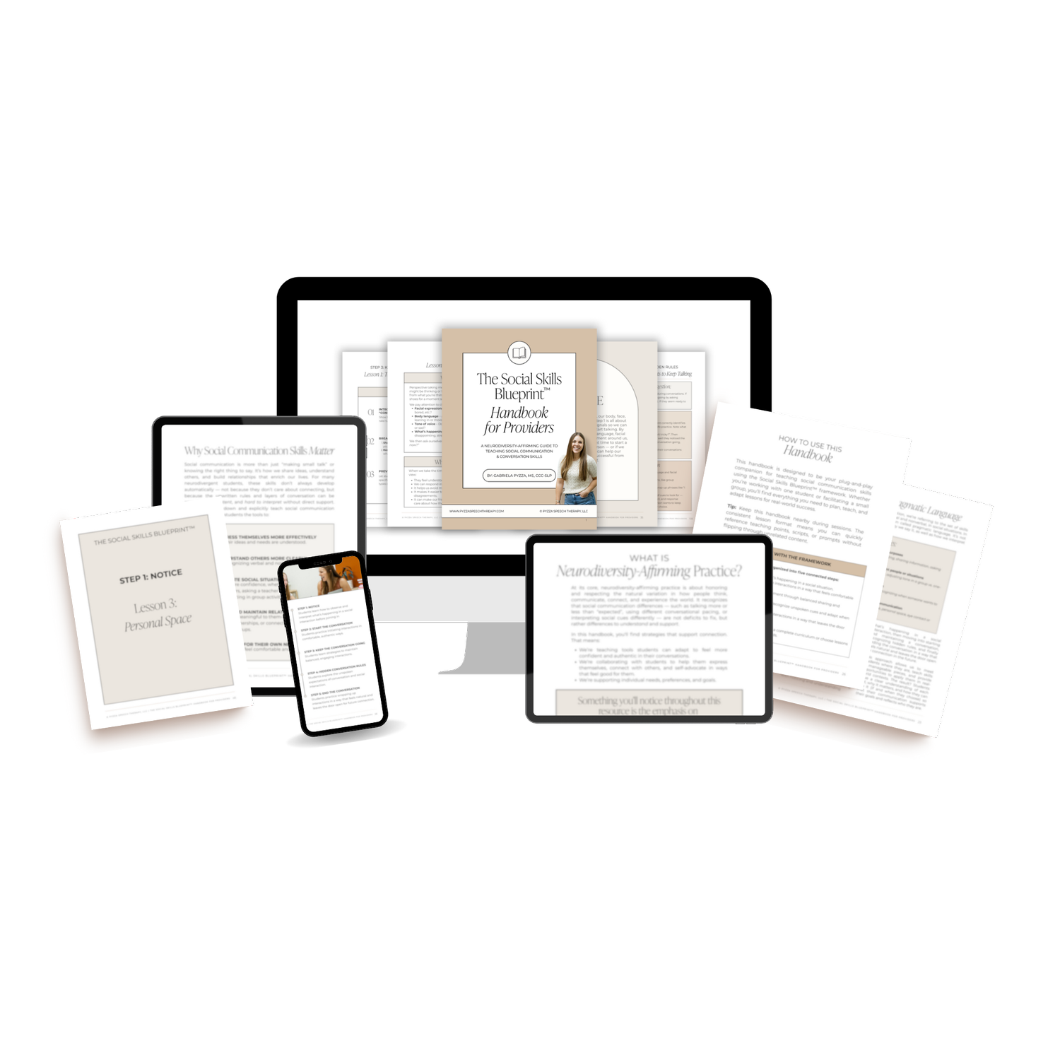 Social Skills & Pragmatic Language Handbook for SLPs | Speech Therapy ...