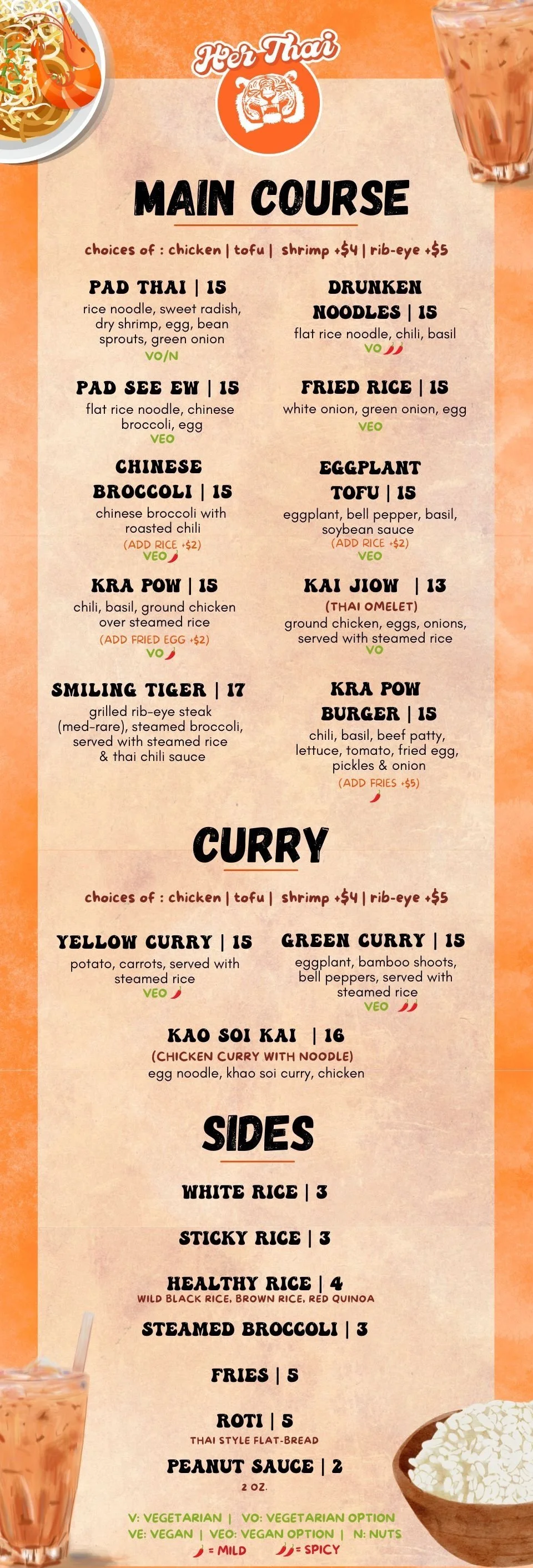 Menu — Her Thai