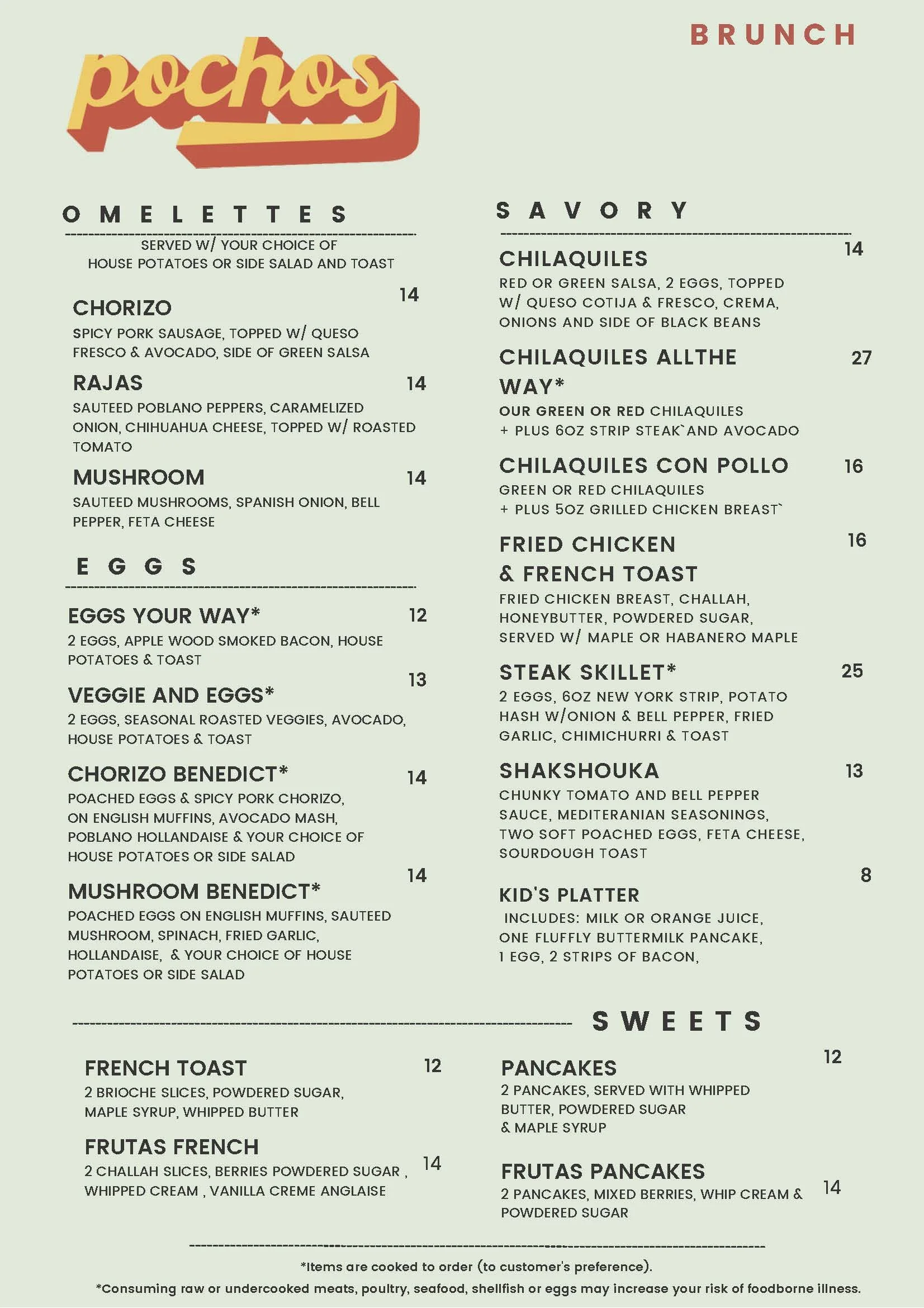 Pochos- Chicago's Favorite Brunch Spot