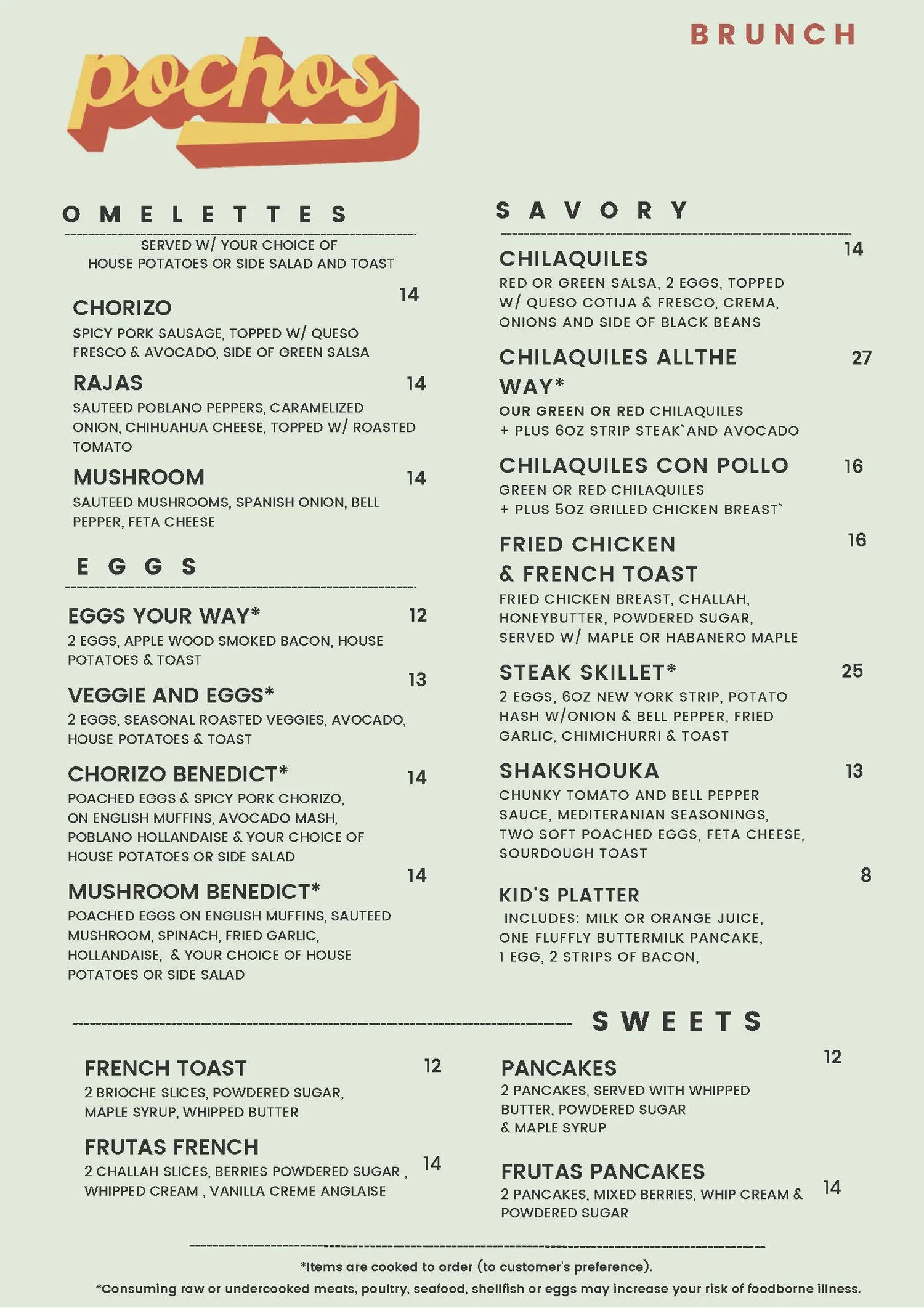 Pochos- Chicago's Favorite Brunch Spot