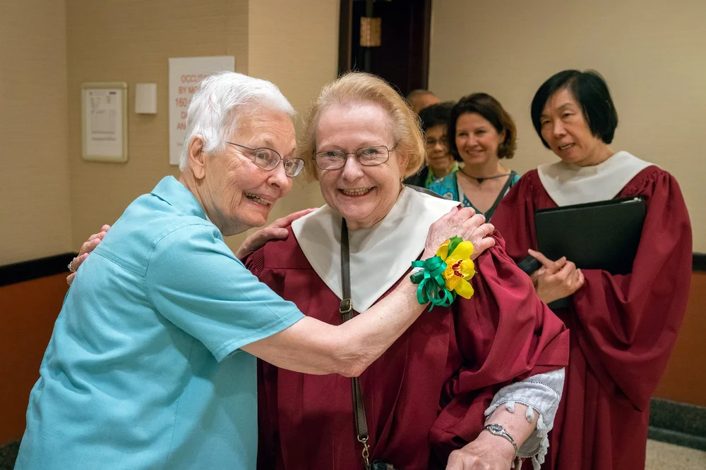 Photo Gallery: Sister Carol Perry's Stained Glass Dedication — Marble ...