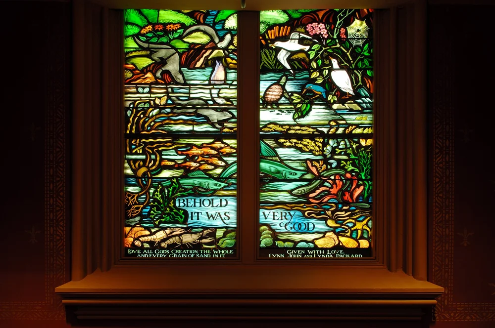 Stained Glass Window: Creation — Marble Collegiate Church