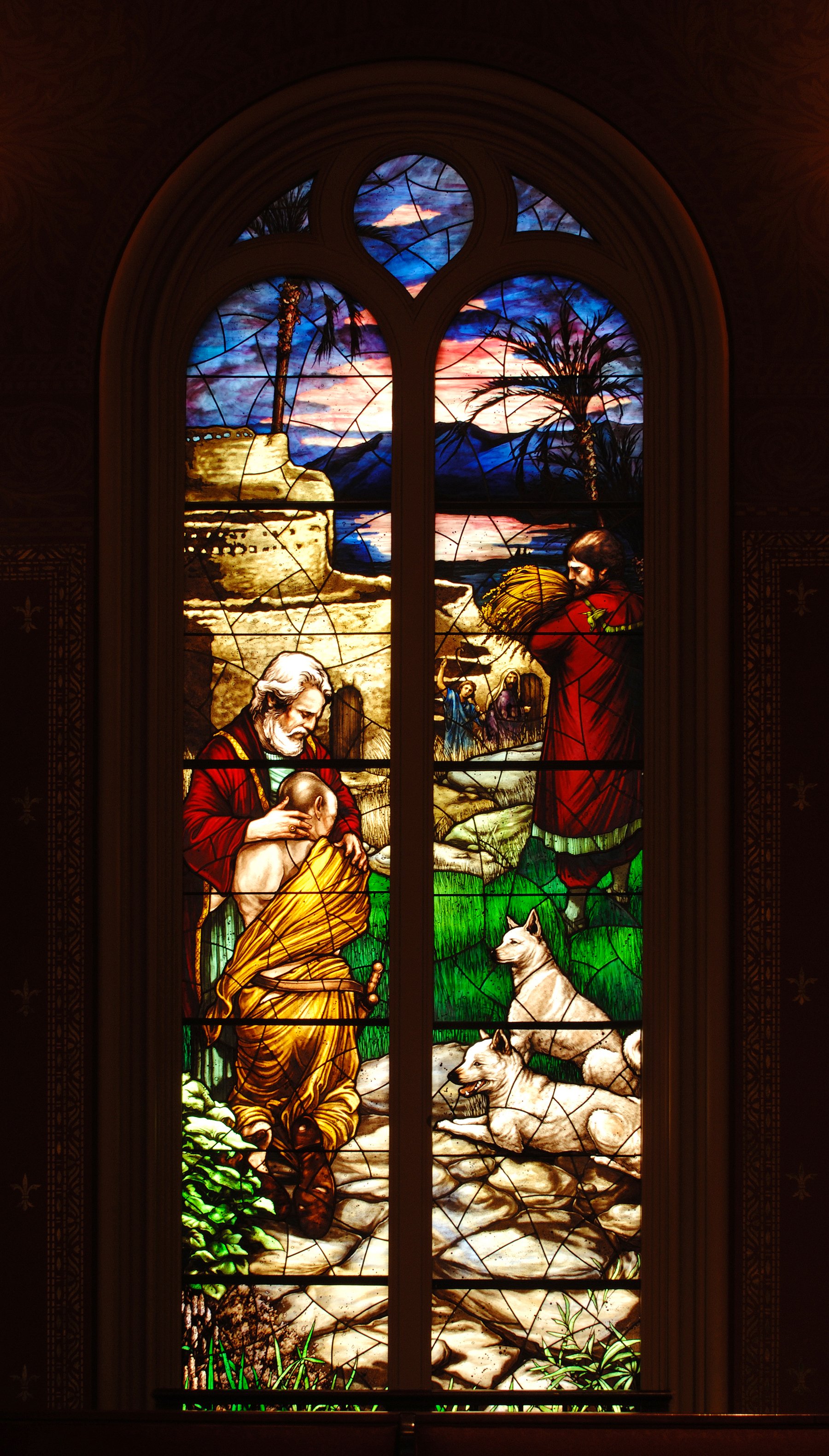 Stained Glass Window: The Prodigal Son — Marble Collegiate Church