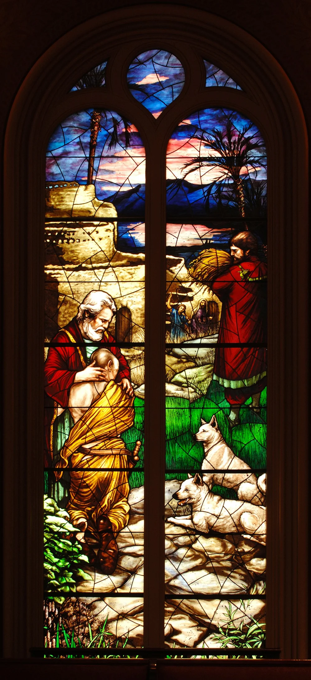 Stained Glass Window: The Prodigal Son — Marble Collegiate Church