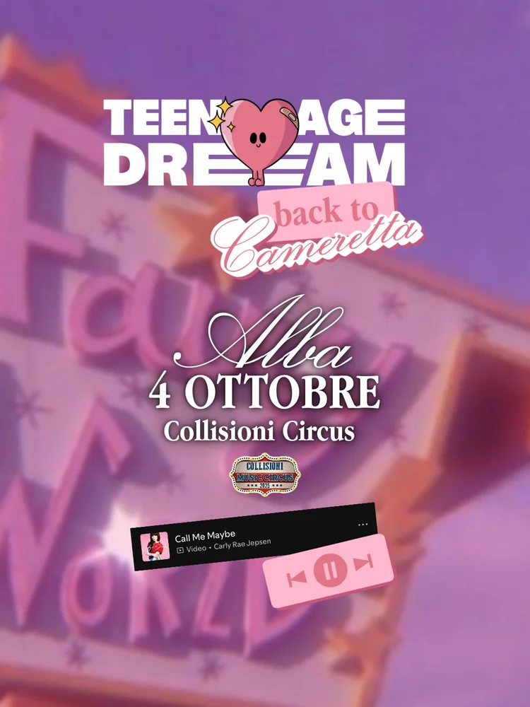 TOUR — Teenage Dream Party