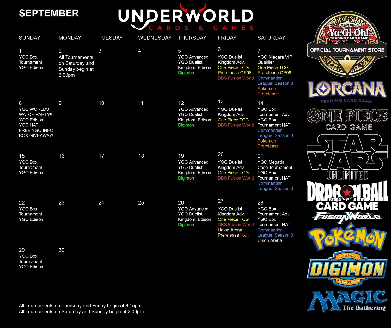 Underworld Cards & Games