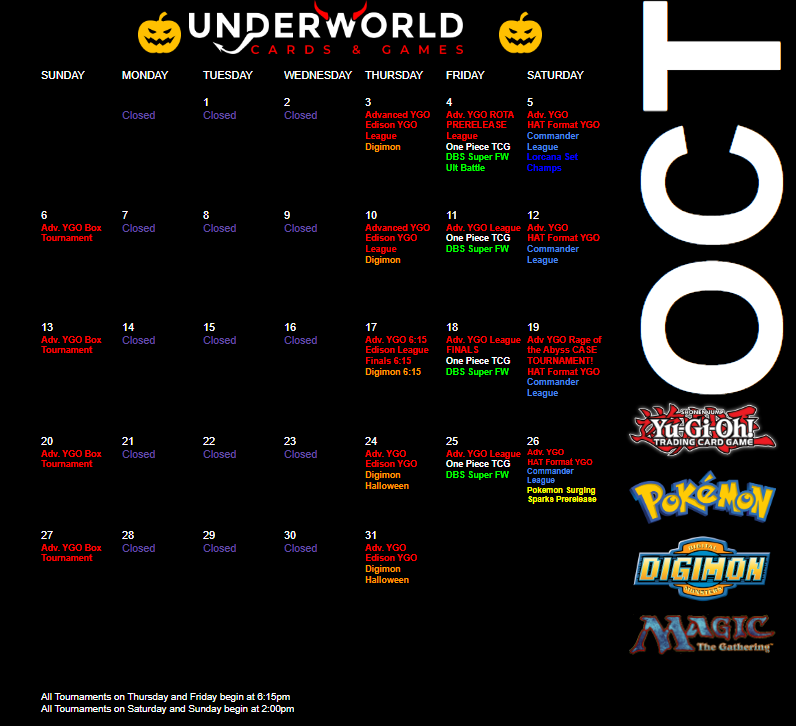 Underworld Cards & Games