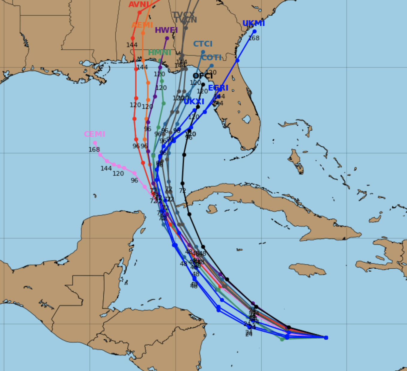 What Is A Spaghetti Model? Understanding Hurricane Forecasting Charts ...