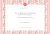 How to Make Pattern Mockups Without Photoshop