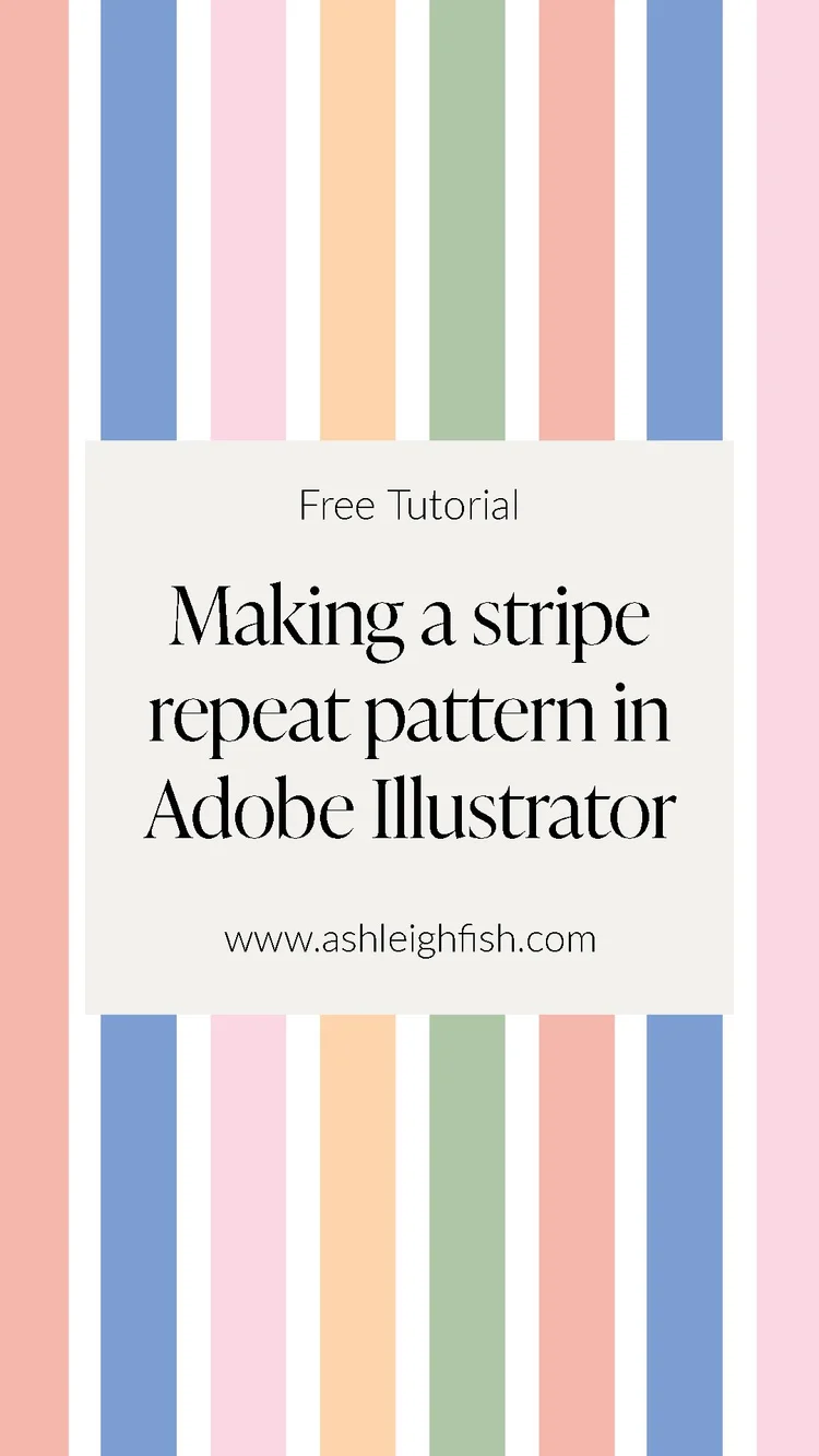 How to make a seamless stripe pattern
