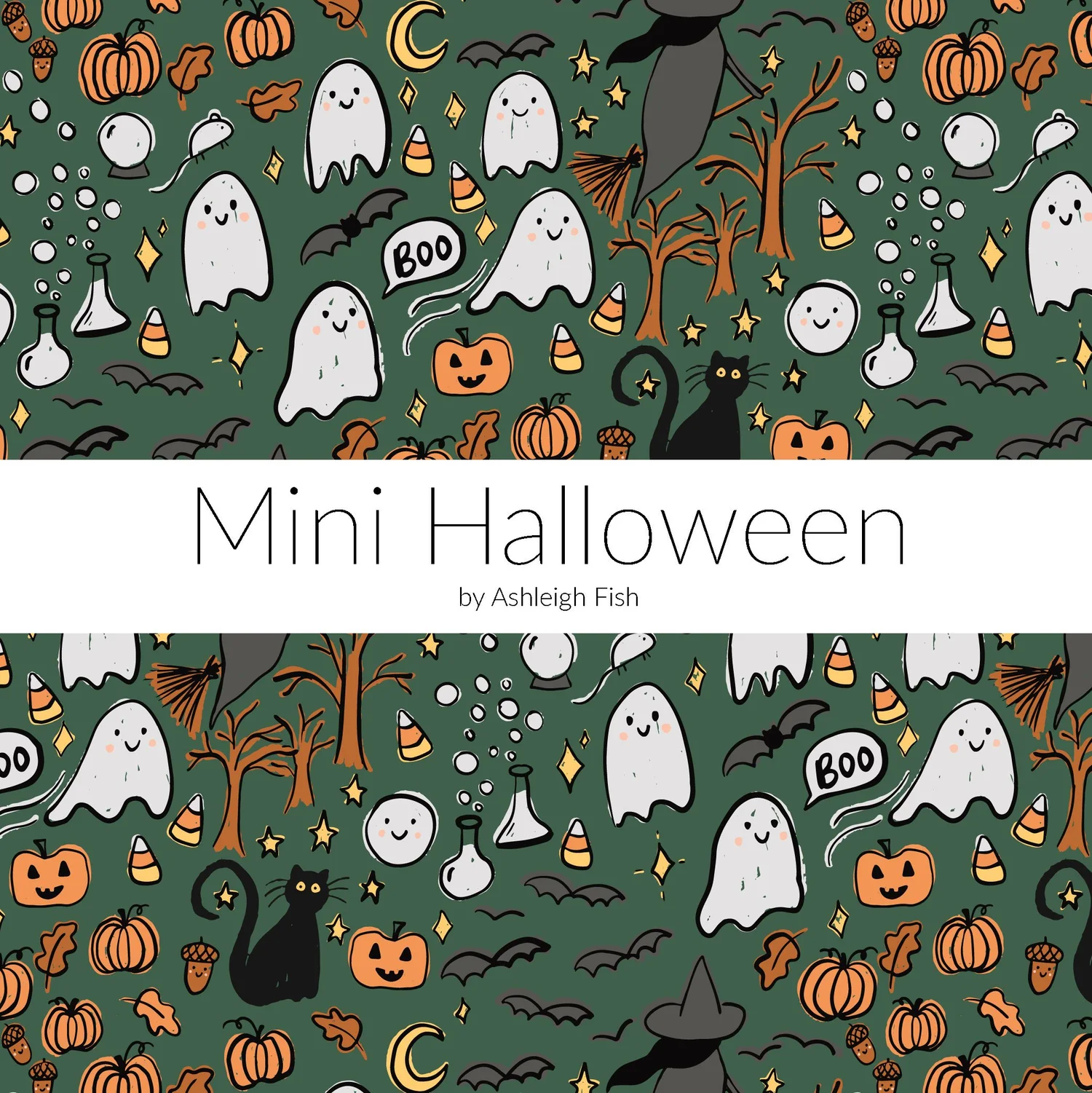 Halloween Surface Pattern Collection for Licensing