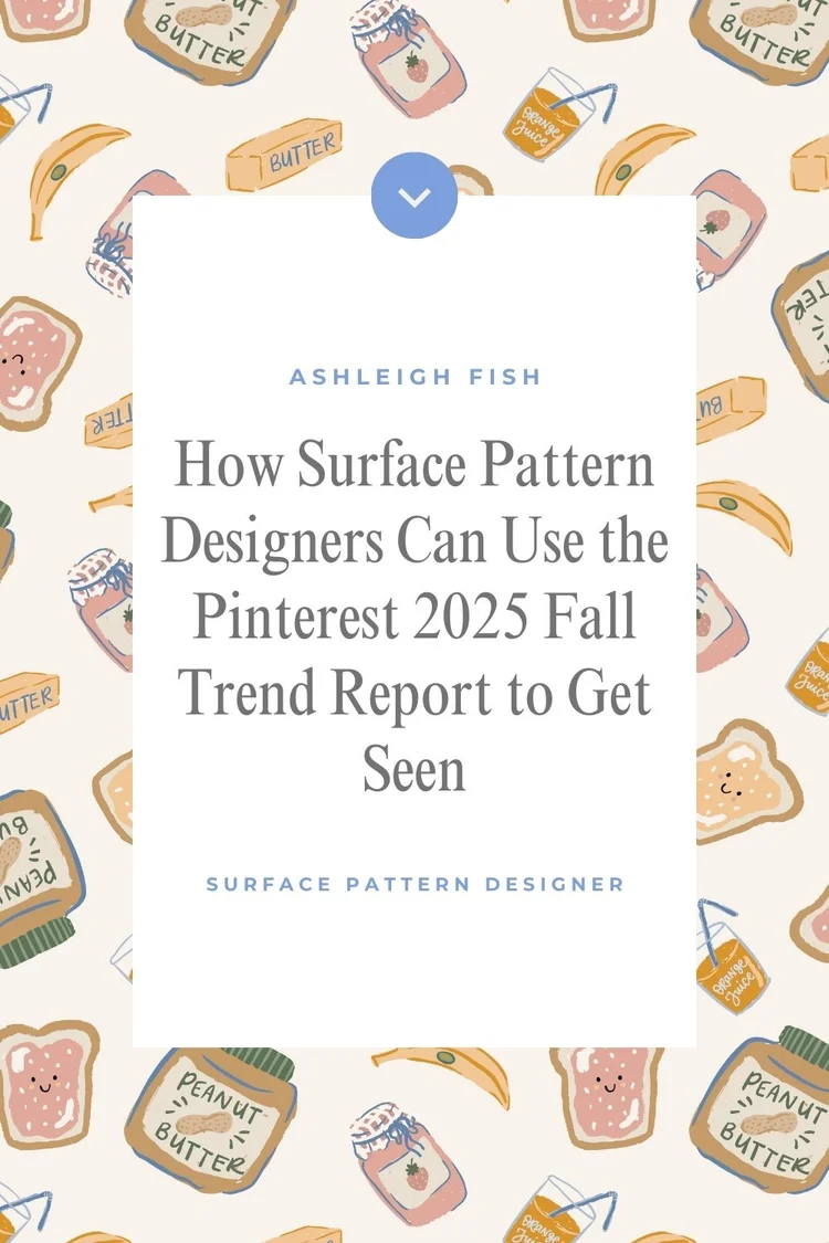 Pinterest Fall 2025 Trends for Surface Pattern Designers