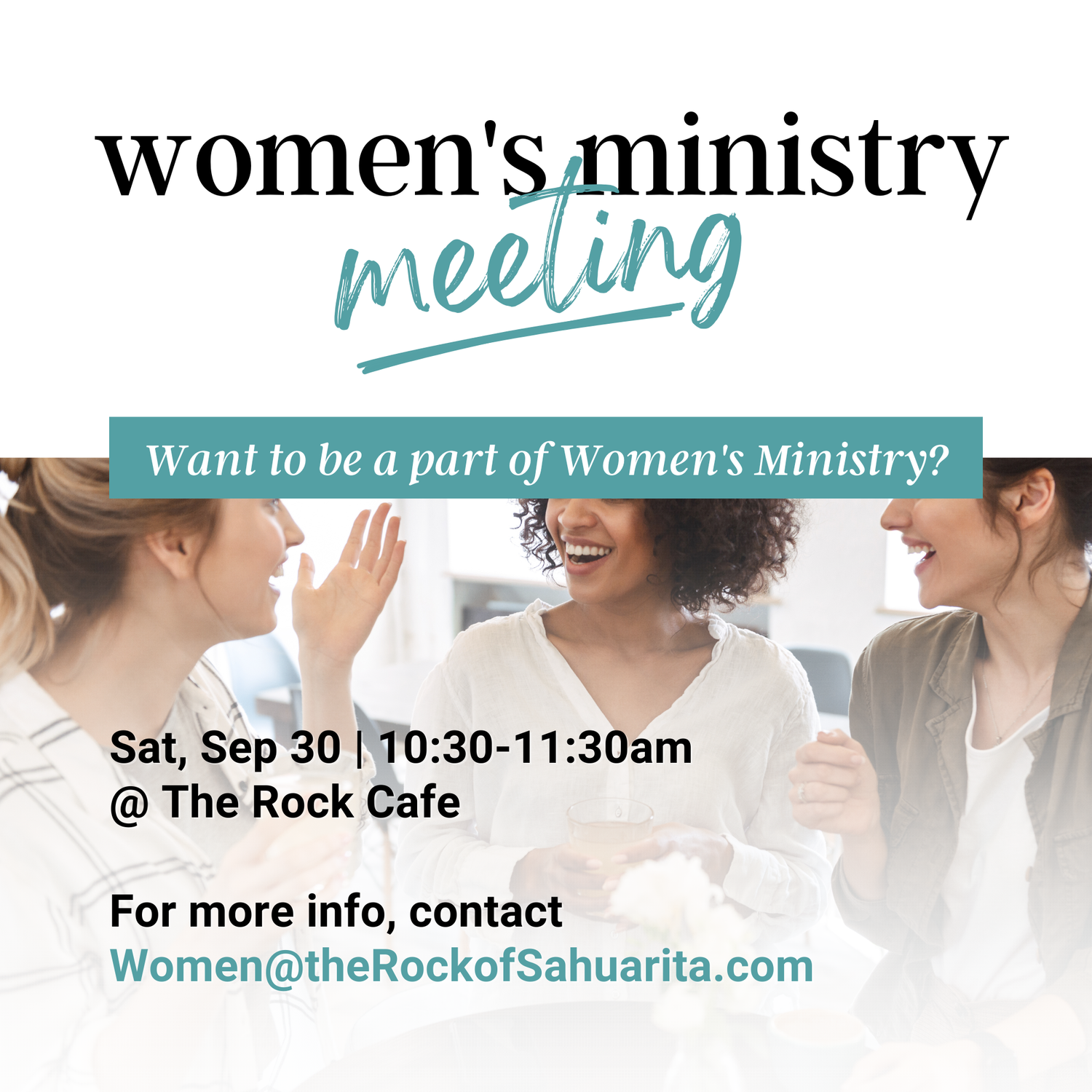 Women's Ministry Meeting | The Rock Church of Sahuarita