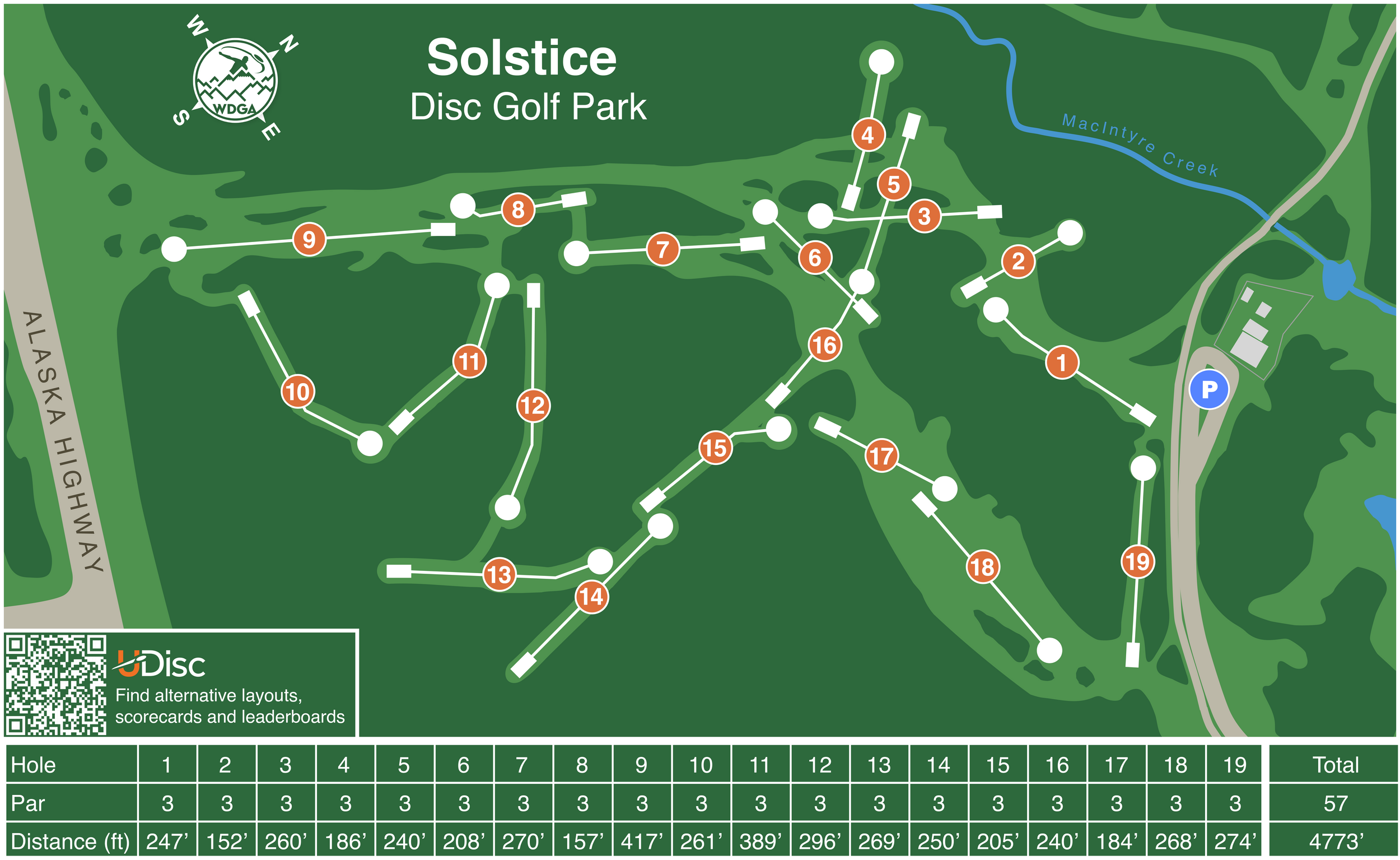 WDGA - Community Maps — Whitehorse Disc Golf Association