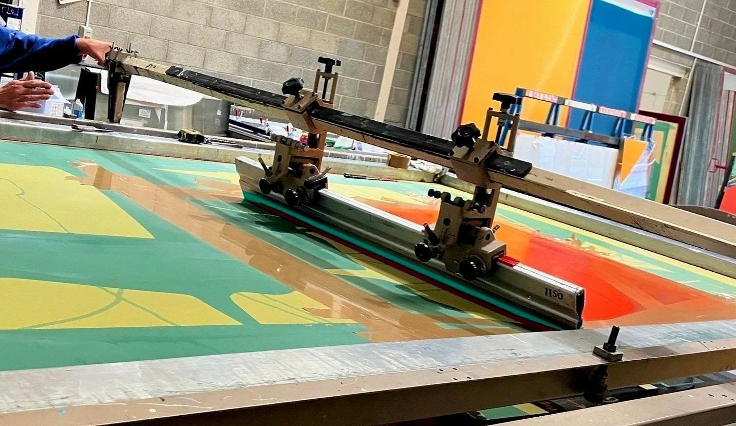 Screen Print on Glass — Proto Glass Studios