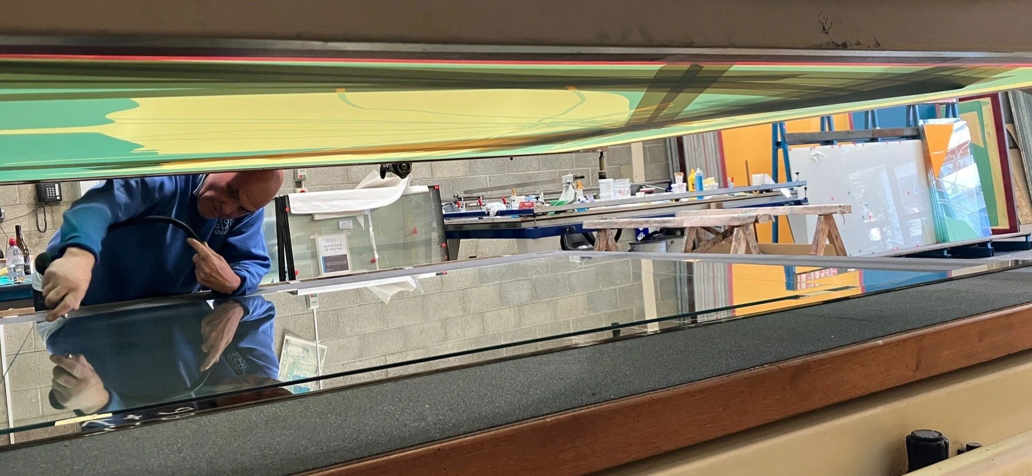 Screen Print on Glass — Proto Glass Studios