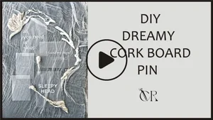 DIY: Dreamy Coral-Inspired Cork Board Pin — Cozy Rawness