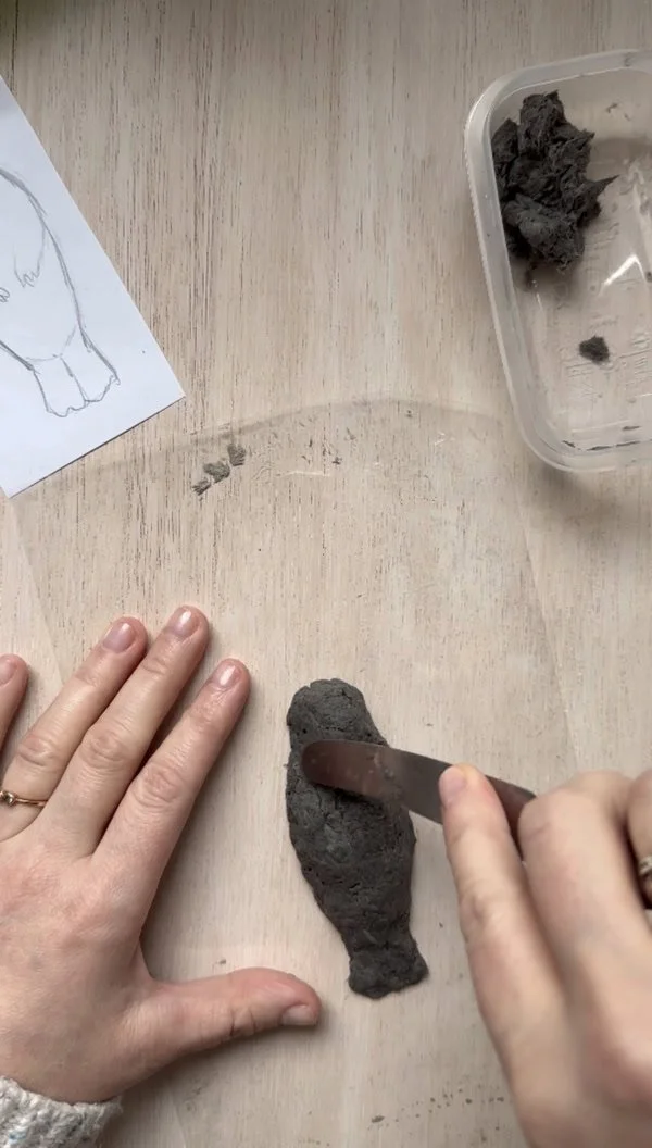 DIY Christmas Ornament: How to Make a Paper Pulp Seal Decoration Step ...