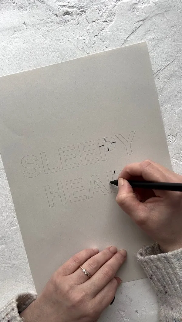 DIY: A Unique Poster- Using Acrylic Anti-Crack — Cozy Rawness