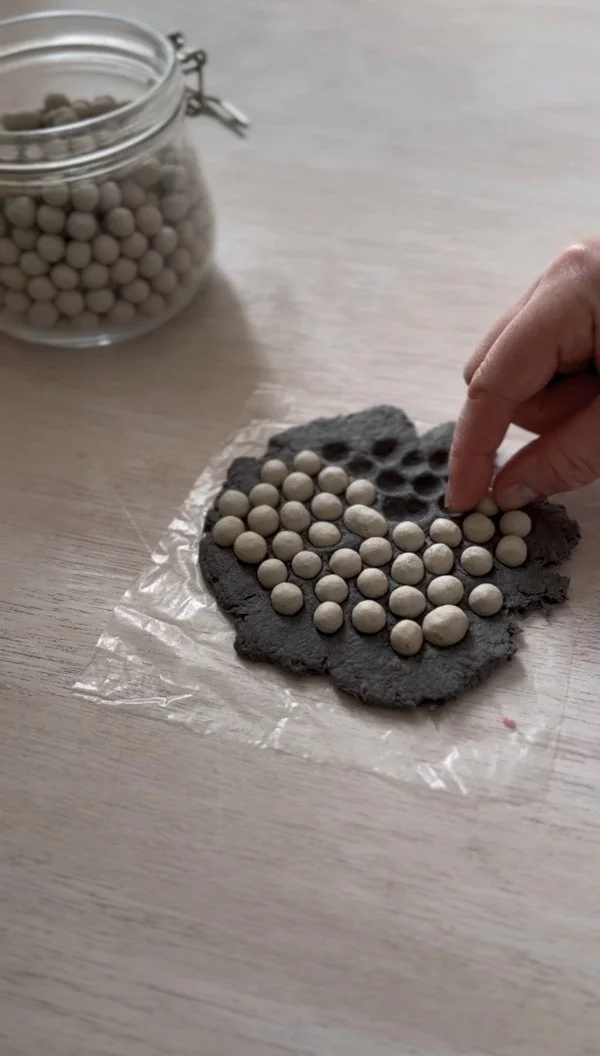 Handmade Paper Pulp Texture Sample – Unique Honeycomb Effect with ...