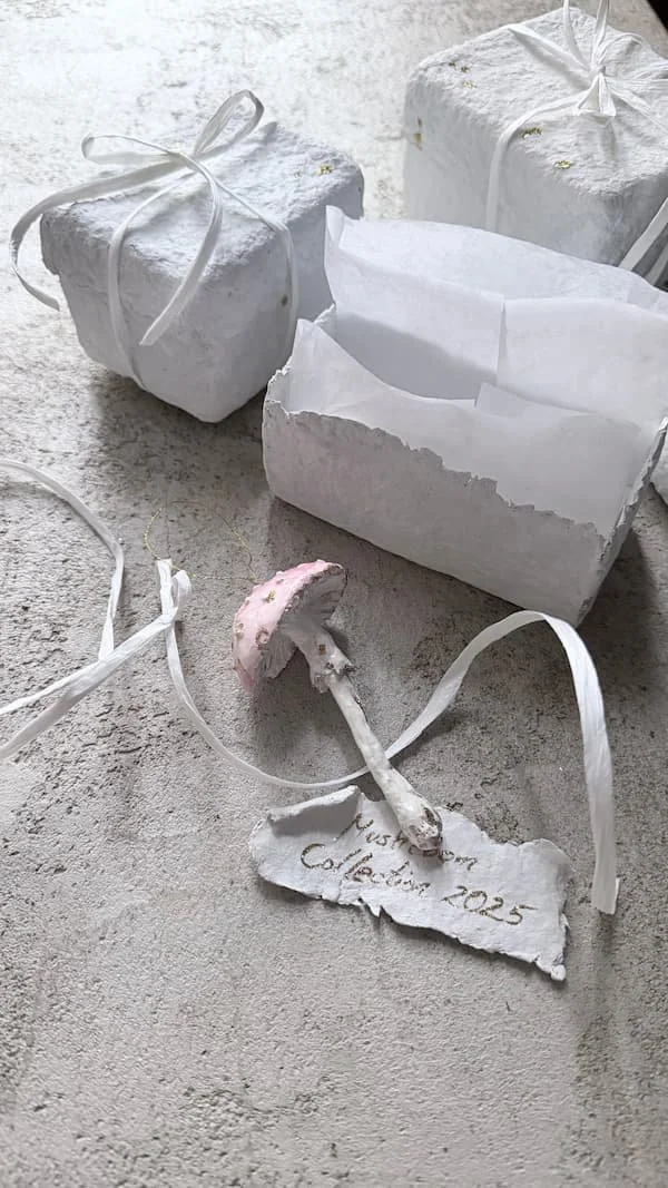 A Form That Stays — Decorative Paper Pulp Boxes — Cozy Rawness