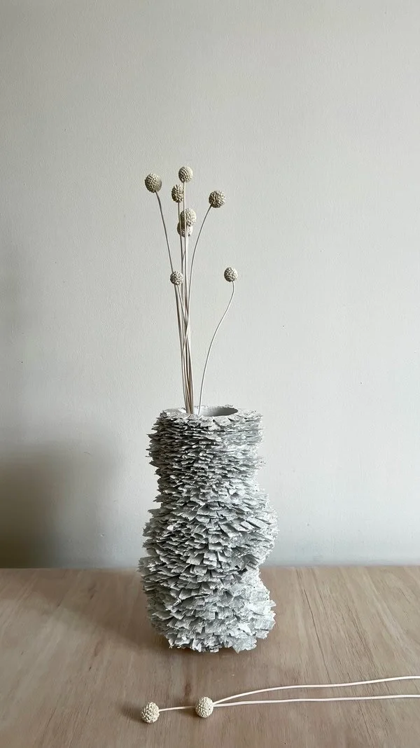 DIY: Paper Vase Tutorial. Creating Porcelain-Like Imitation — Cozy Rawness