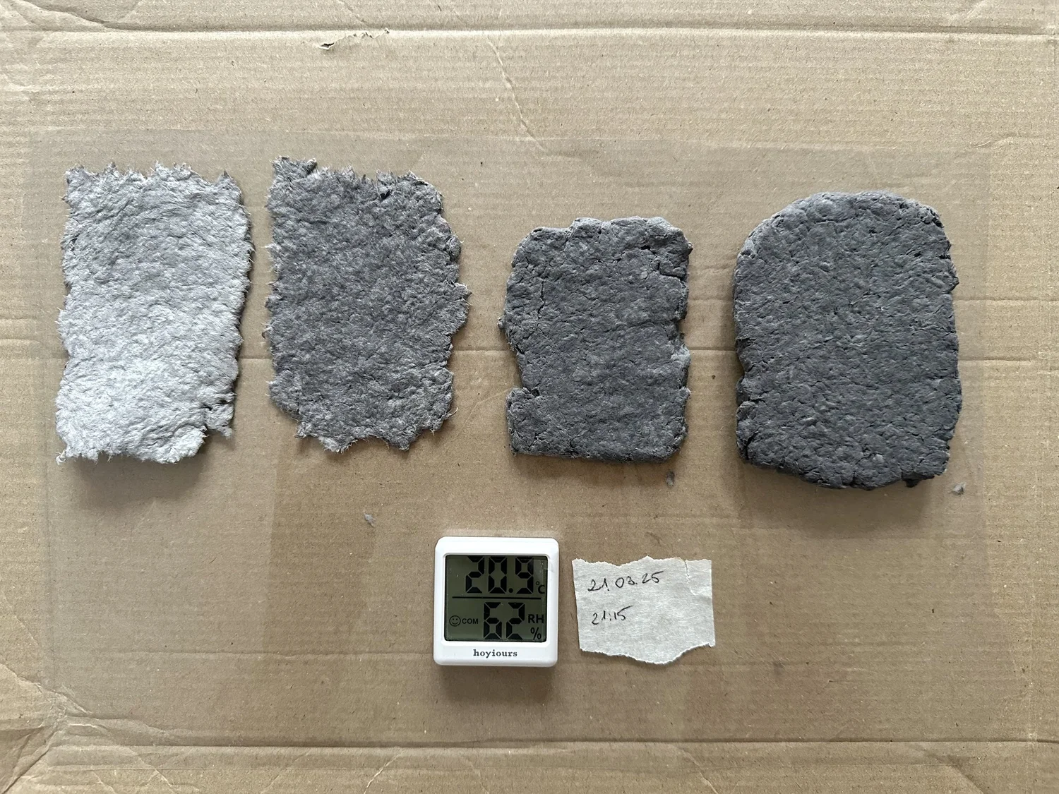 How Long Does Paper Pulp Take to Dry? Experimenting with Thickness ...