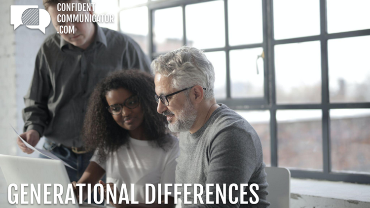 Generational differences — Confident Communicators, LLC