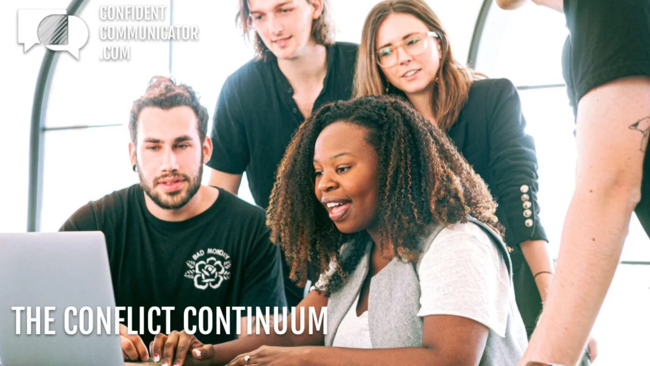 The conflict continuum — Confident Communicators, LLC