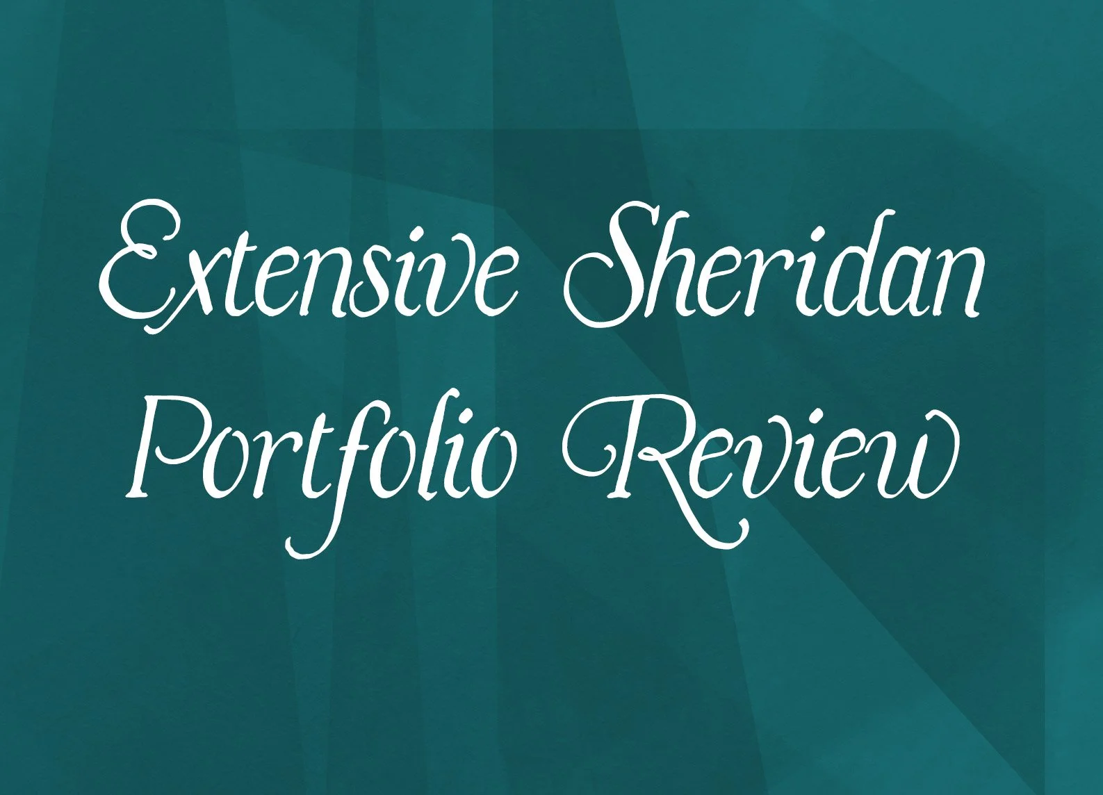 Extensive Sheridan Animation Portfolio Review — The Animation Tutor