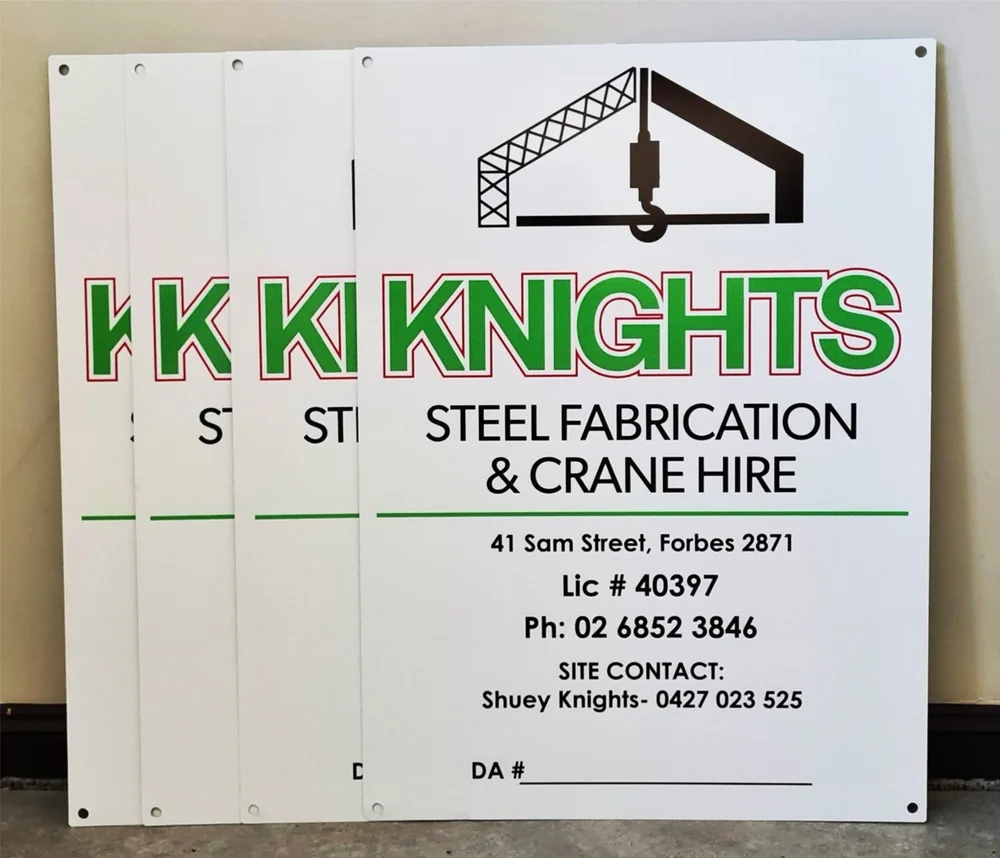 Corflute Signs and PVC Banners — Redgum Graphic Design and Signwriting ...
