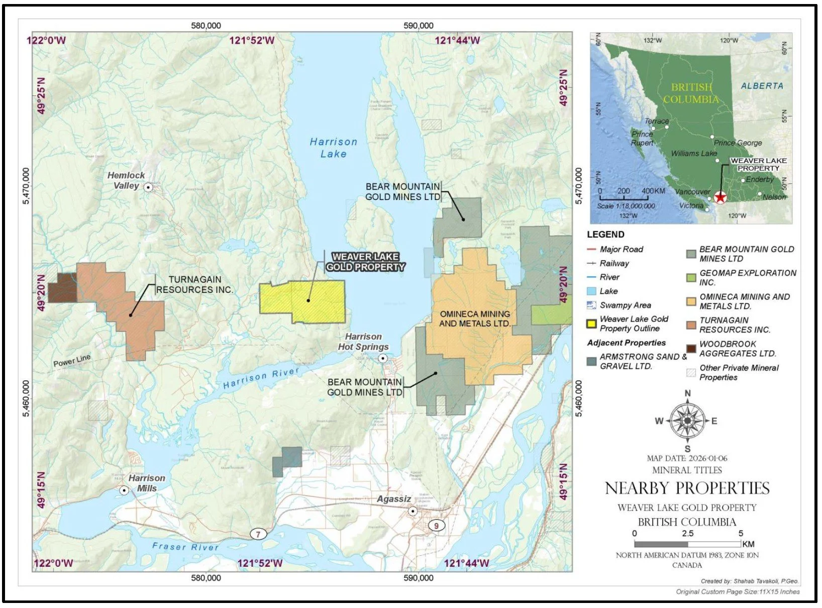 Pacific Bay Receives Positive New Geological Report on Weaver Gold ...