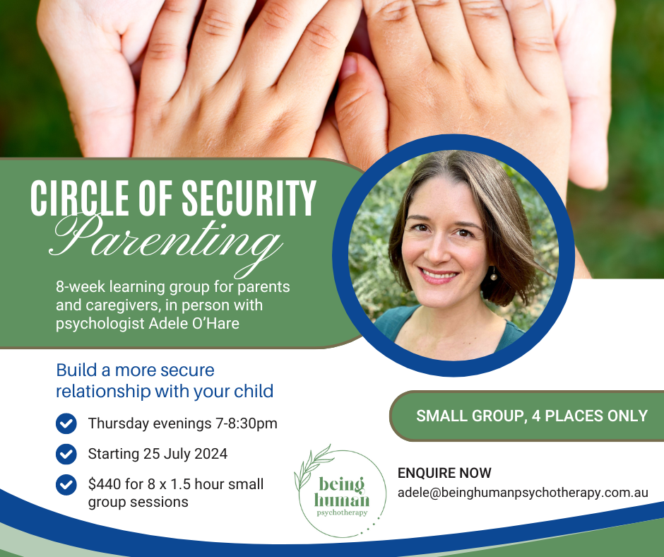 Circle of Security — Being Human psychotherapy