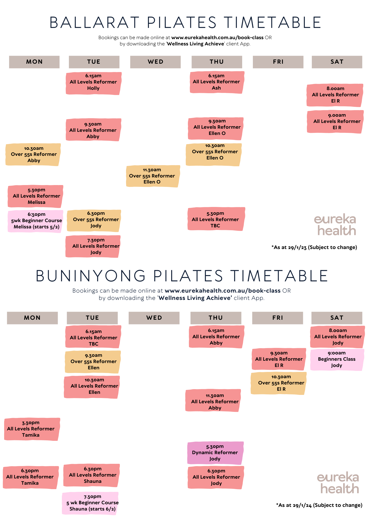 General 2 — Eureka Health
