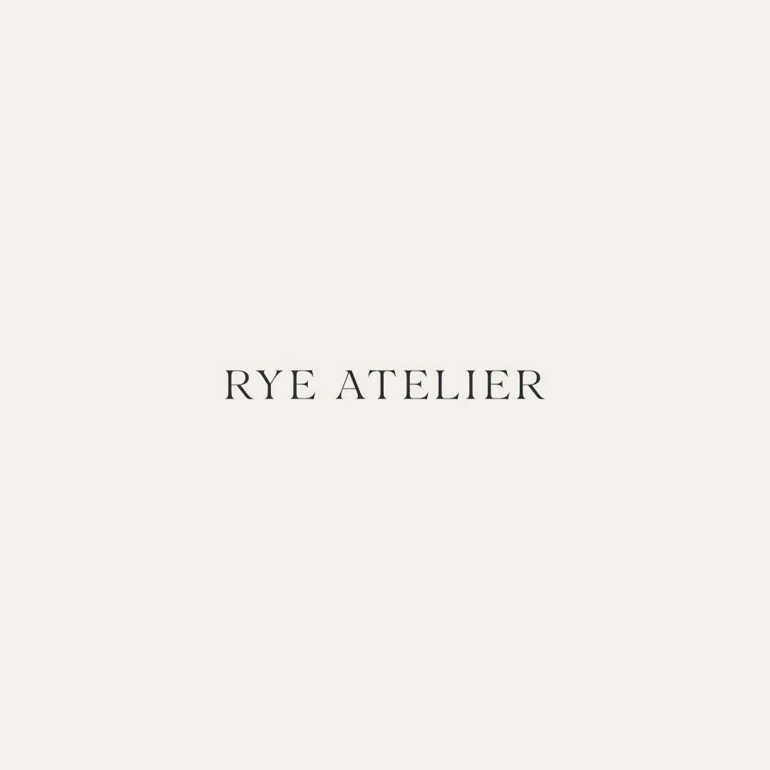 Rye Atelier | Minimalistic Brand and Web Design Studio for Entrepreneurs