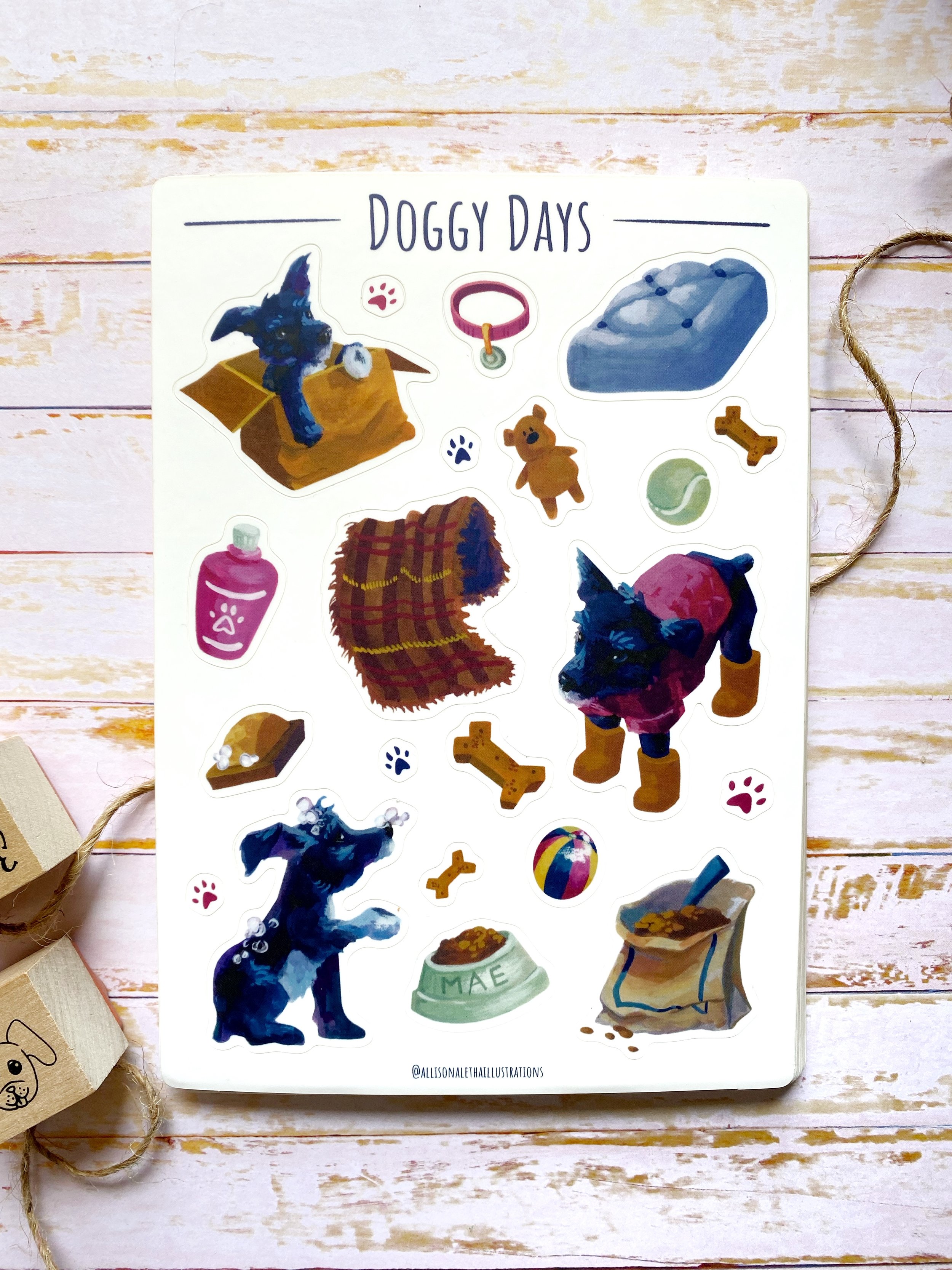 "BITS" Sticker Pack — Allison Aletha