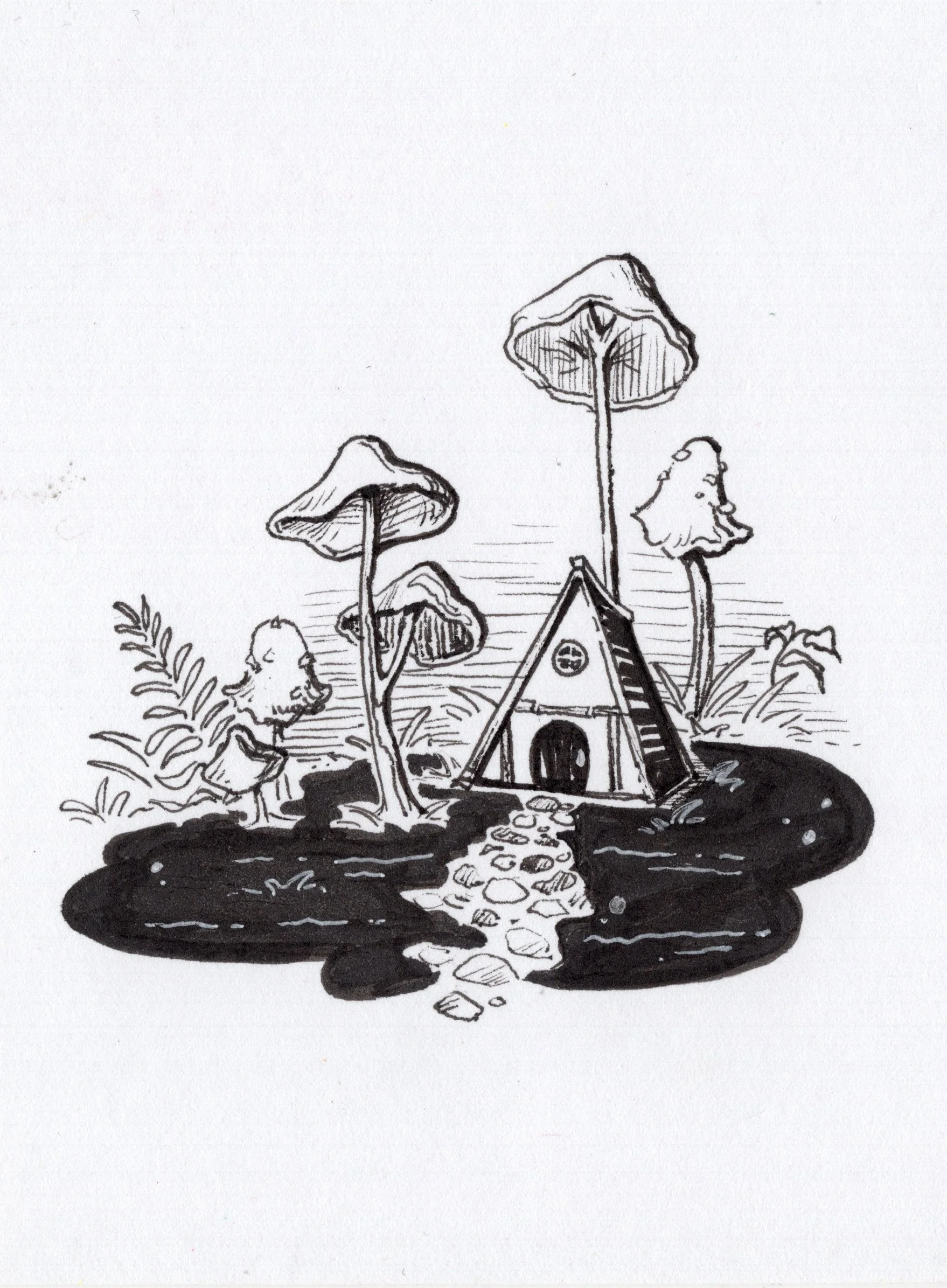 "THE FIRST PICK" - Original Drawing — Allison Aletha