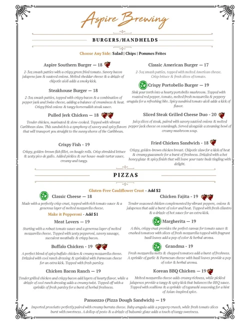 Restaurant — Aspire Brewing