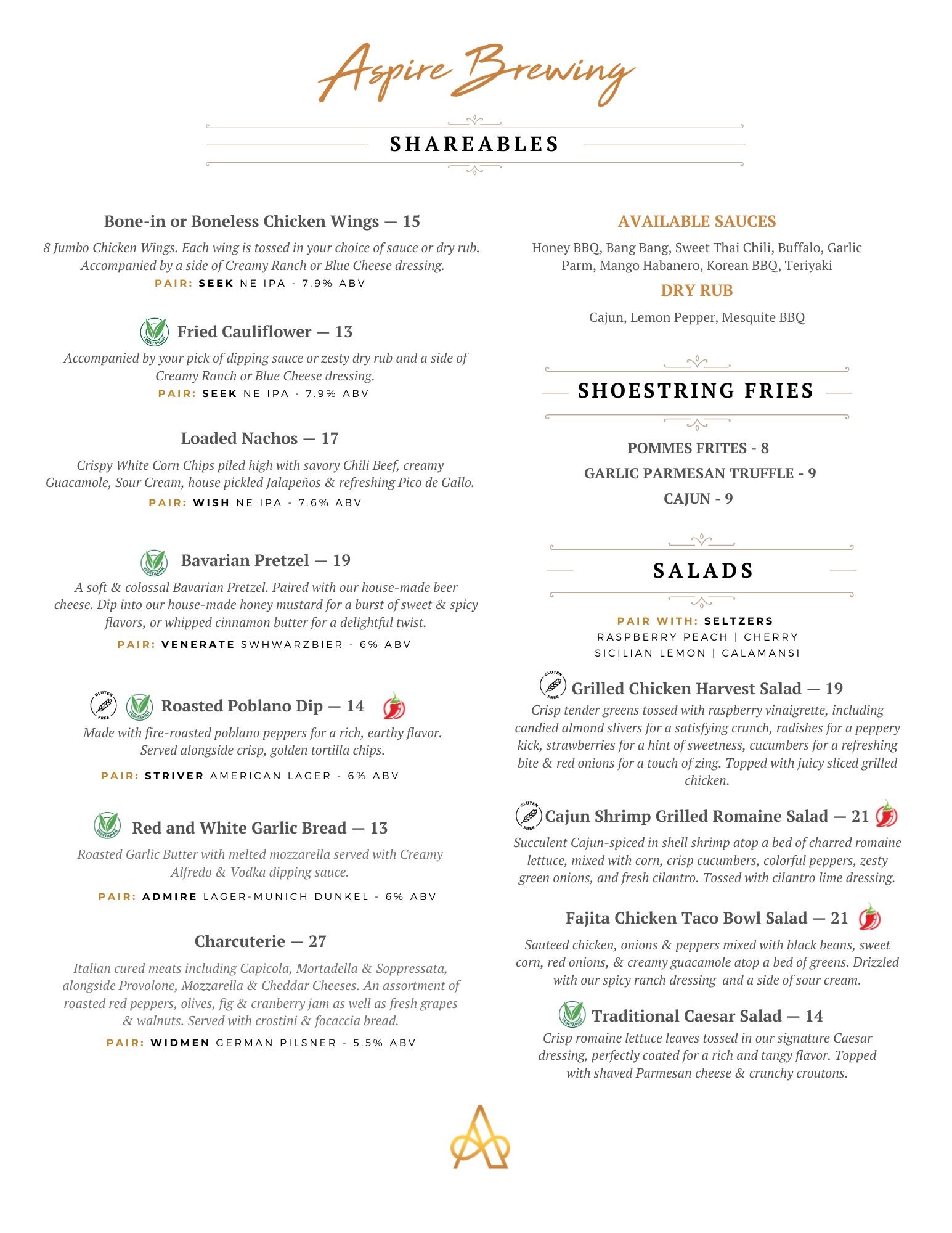 Restaurant — Aspire Brewing